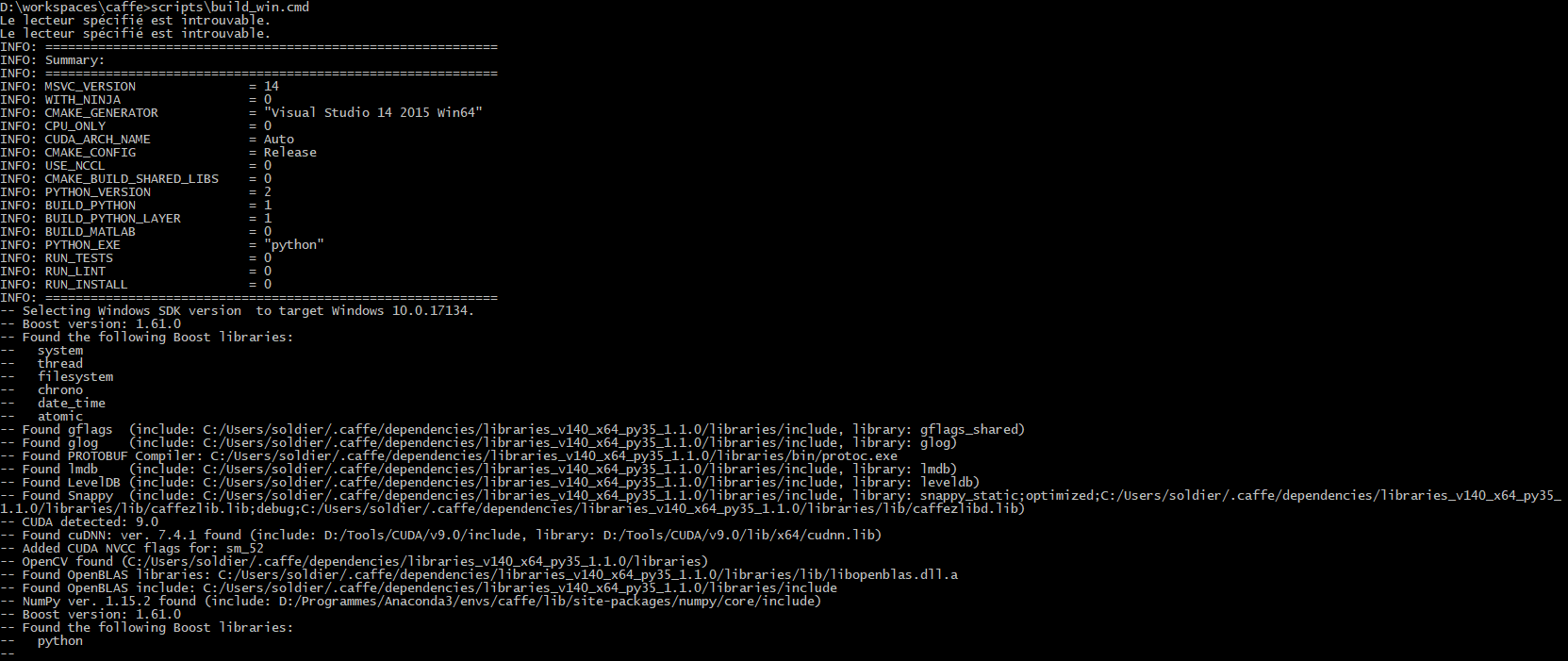 caffe build 1ère partie - Pensée Artificielle