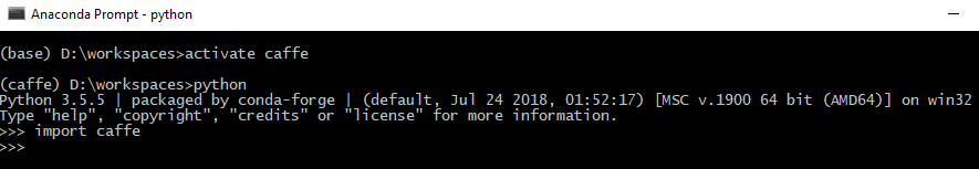 Installer Caffe sous Windows 10 avec Python 3, c'est possible ...