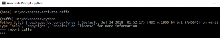 Installer Caffe sous Windows 10 avec Python 3, c'est possible ! - Pensée Artificielle